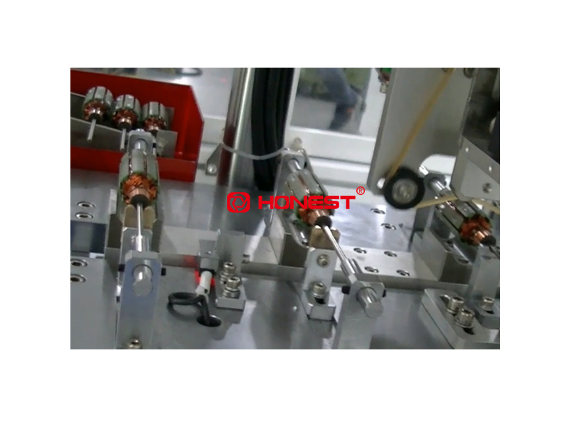 Motor Rotor Bending Core Correction Machine