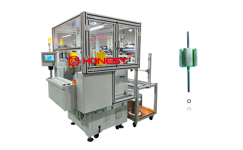 Rotor Copper Ring Meson Assembly Machine