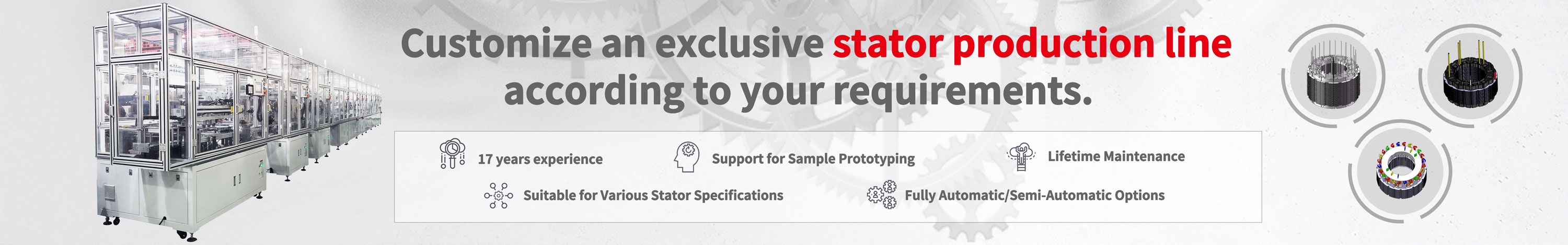 BUSBAR Structural Stator Assembly Line