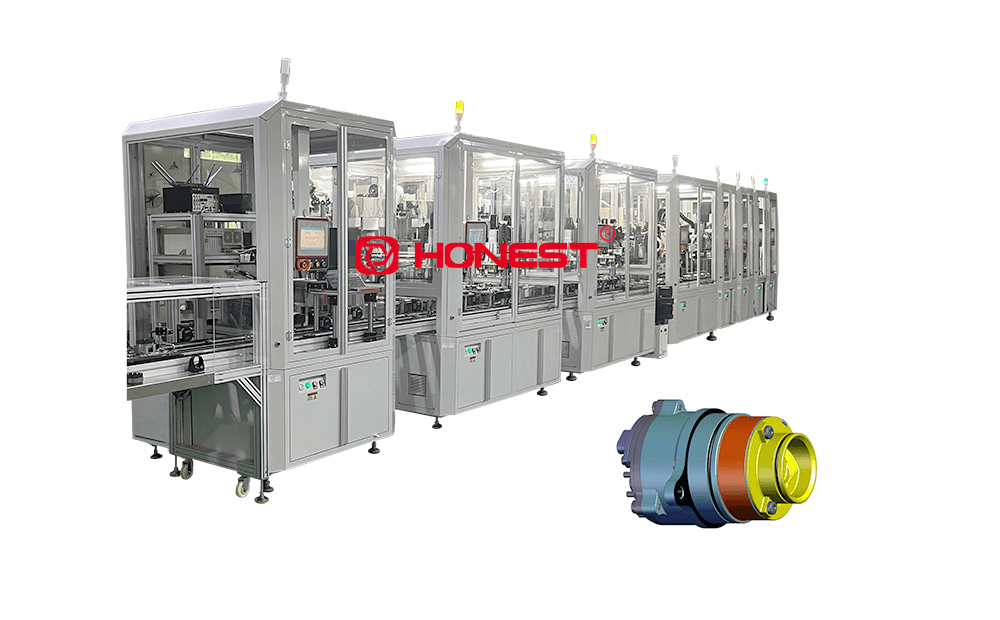 Electronic Oil Pump Motor Assembly Line
