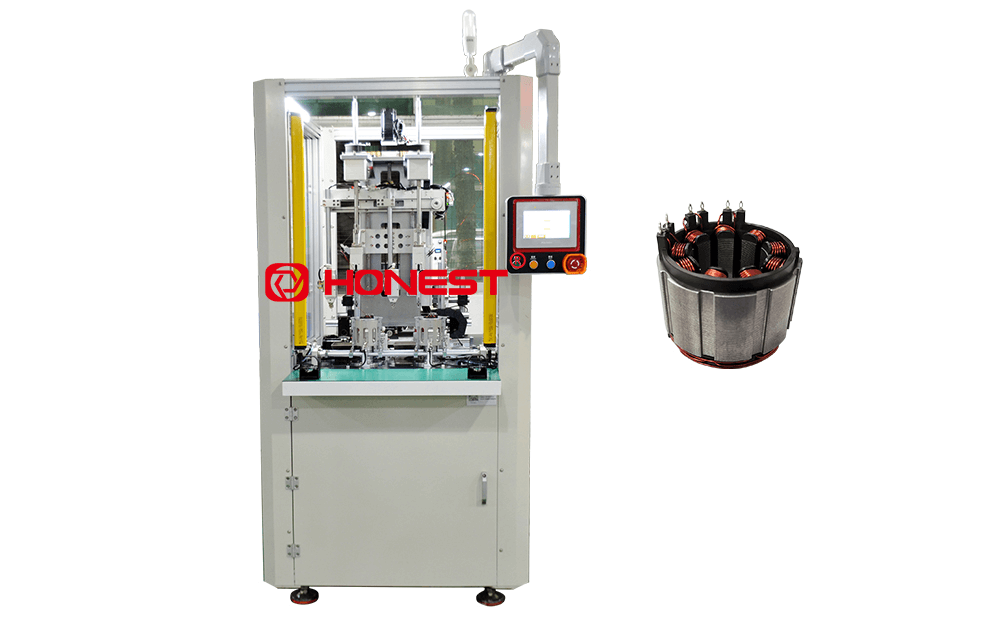 Stator Double Station Winding Machine | HONEST Automation