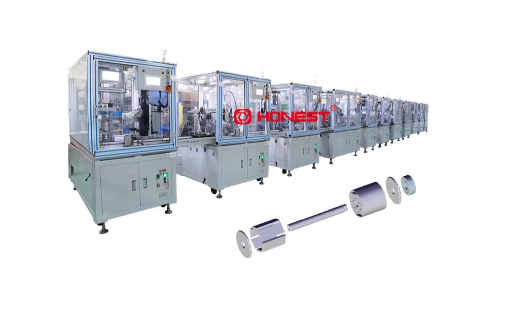 Rotor Magnet Inserting Machine-Motor Winding Assembly Equipment ...