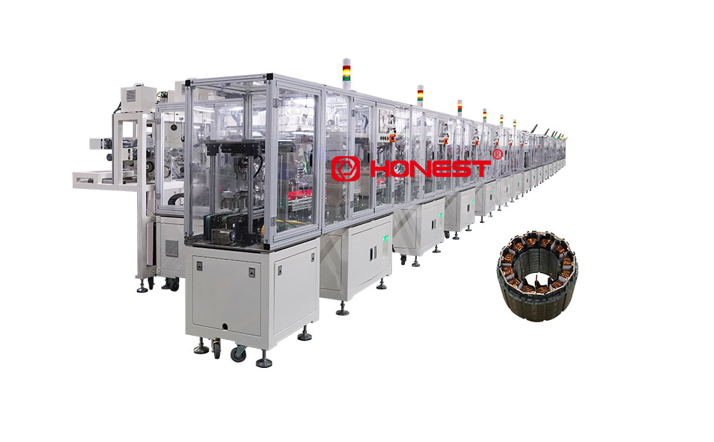 Automatic Stator Production Assembly Line