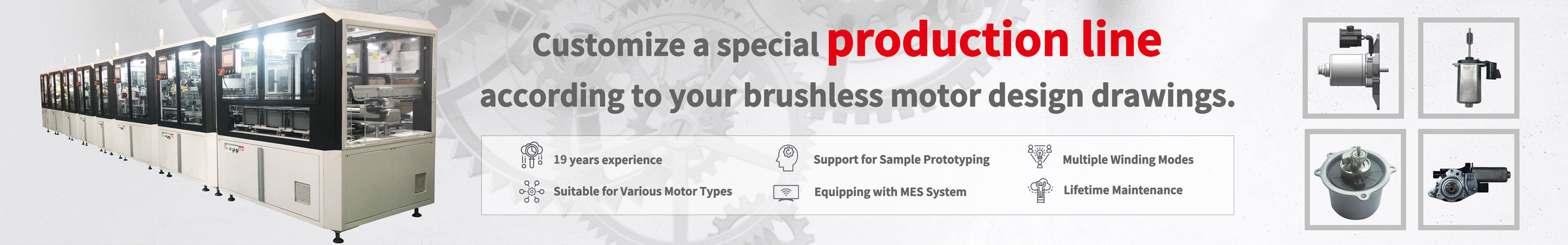 BLDC Electric Motor Assembly Line