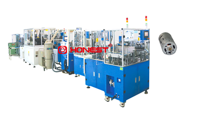 Brush Motor Assembly Line | HONEST Intelligent