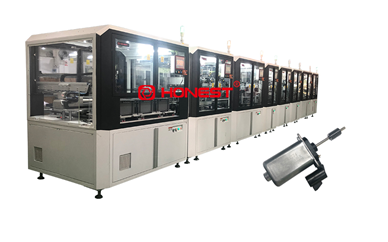 Brush Motor Assembly Line | HONEST Intelligent